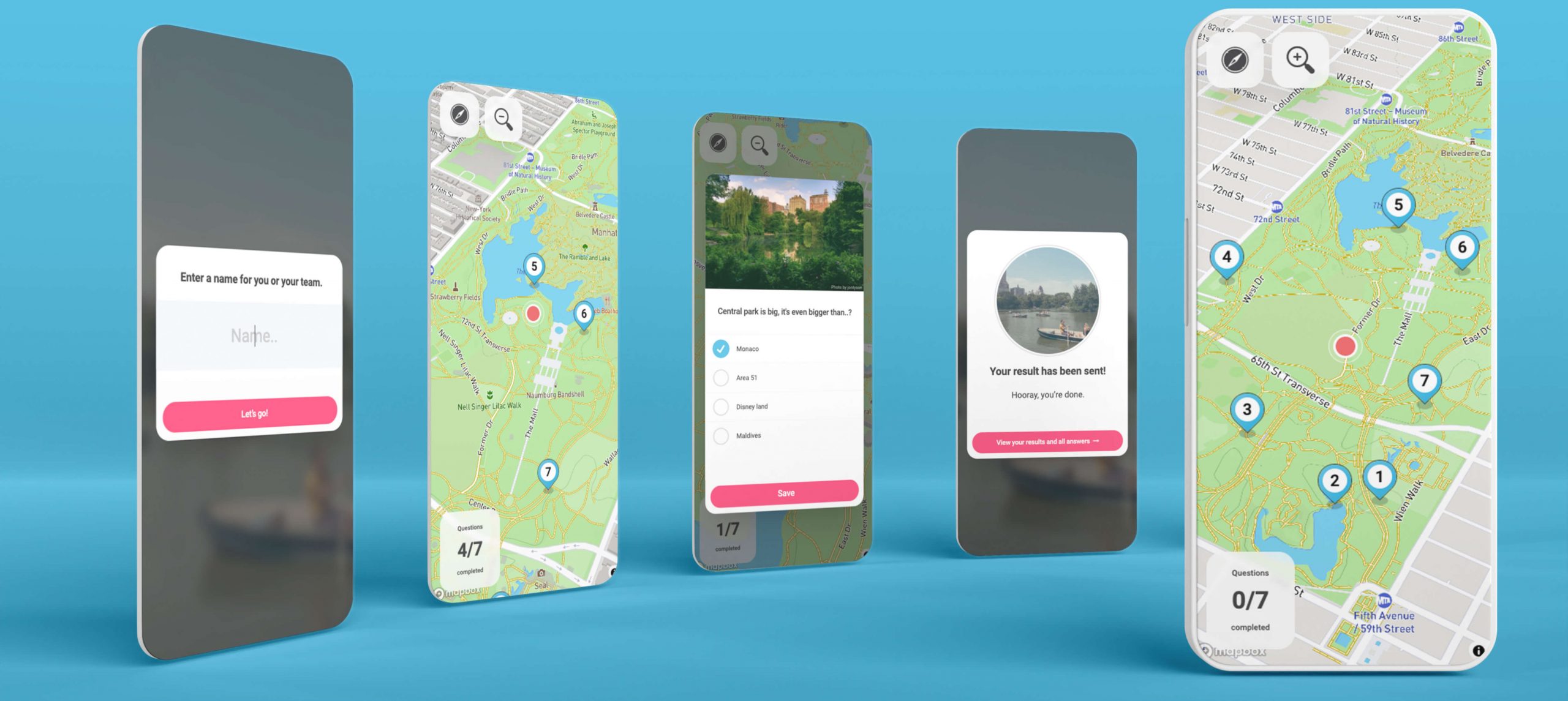 Digital quiz walk quick and easy • Mixquiz
